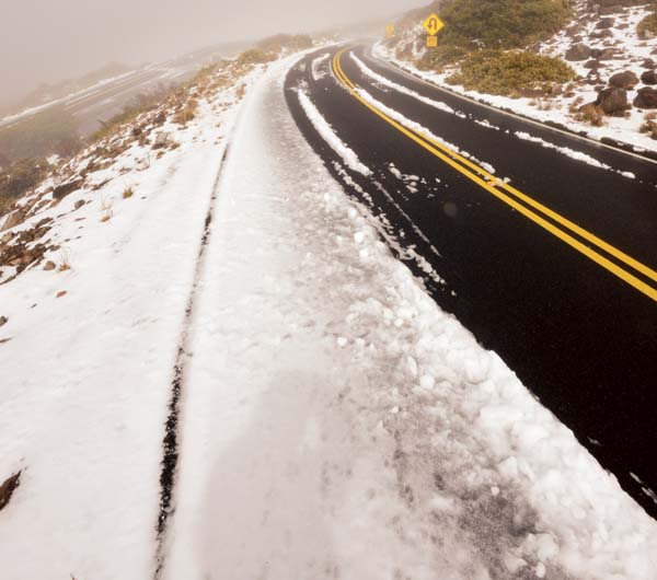 Haleakala winter wonderland: Trips up to snow still not happening ...